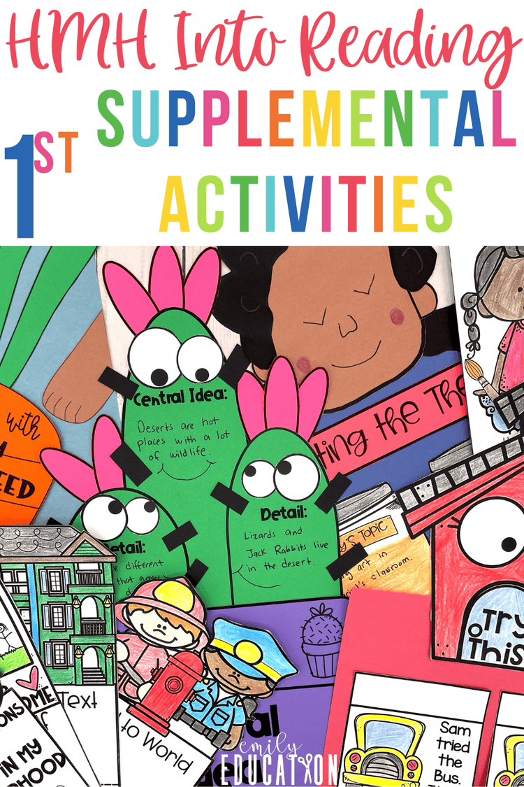 Everything You Need to Teach HMH Into Reading for First Grade – Emily ...